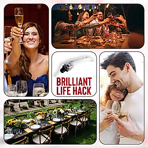 Trovety Aerators For Wine - Hawk-Bill Shape for Easy, No Drip Wine Aerator Pourer - Unique Built-In Aerator System for Fast Decanting - Can Fit Most Bottle Spout Sizes