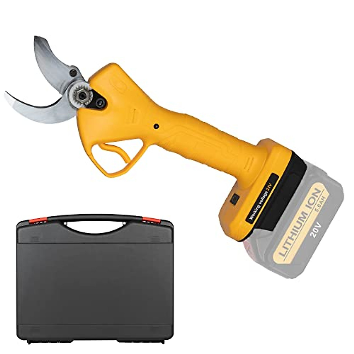 VOLT1799 Electric Pruning Shears Cordless Compatible with Dewalt 20V and Milwaukee 18V Battery, 1.2inch Cut Diameter, Electric Tree Branch Pruner (Host Only)