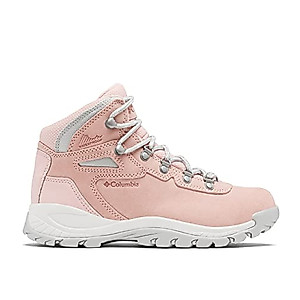 Columbia Women's Newton Ridge Plus Waterproof Amped, Vintage Pink/Nimbus Grey, 10