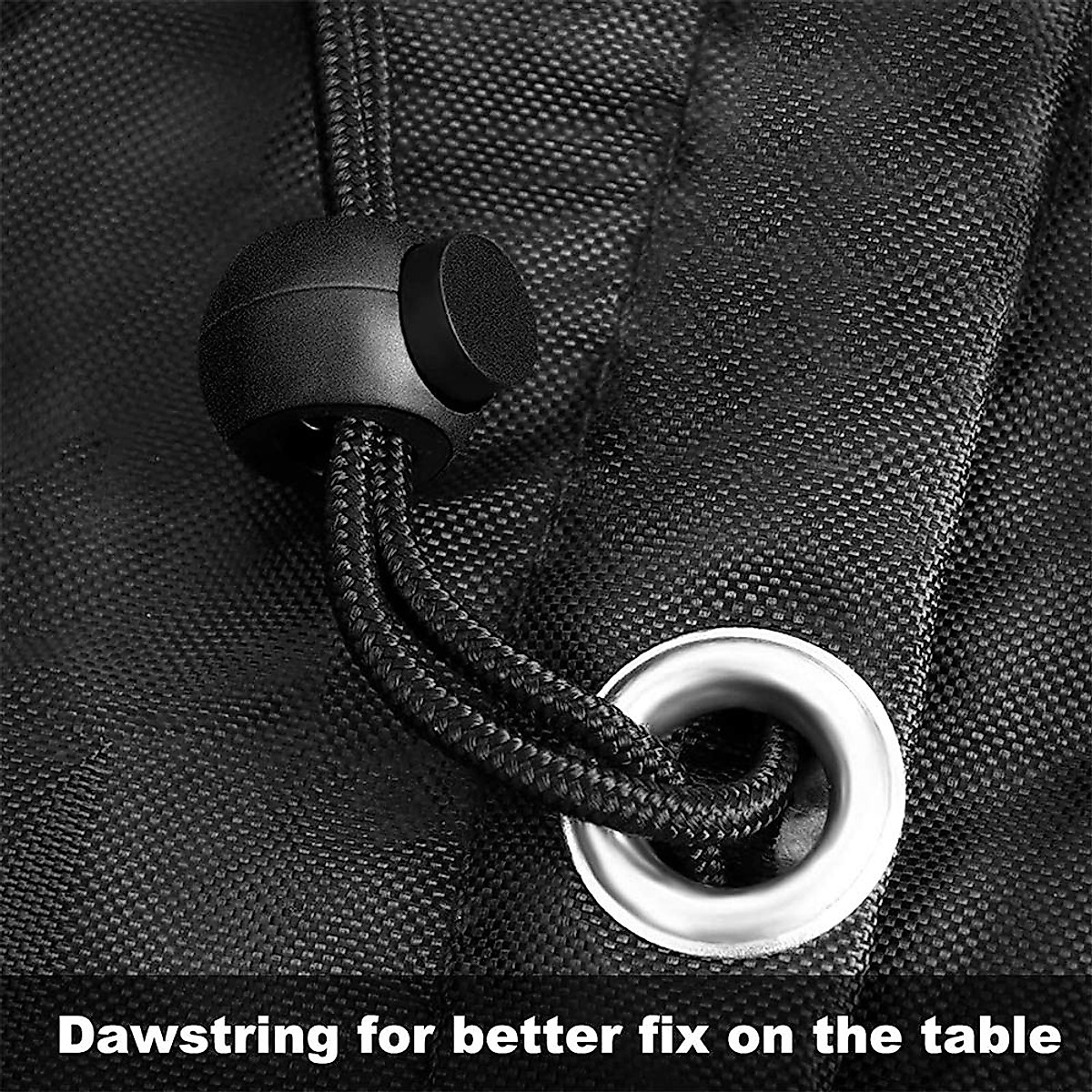 UCARE Wall-Mounted Patio Heater Cover 420D Oxford Waterproof Dustproof Electric Infrared Heater Covers for Indoor Outdoor Garage Backyard Hanging Patio Heaters (Black)