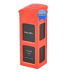 Autel Robotics EVO 2 Battery 7100 mAh 11.55V Smart Battery for EVO II/EVO II Pro/EVO 2 Enterprise/RTK/EVO 2 Dual 640T Drones(V2 & V3), 2025 N-e-w, Orange