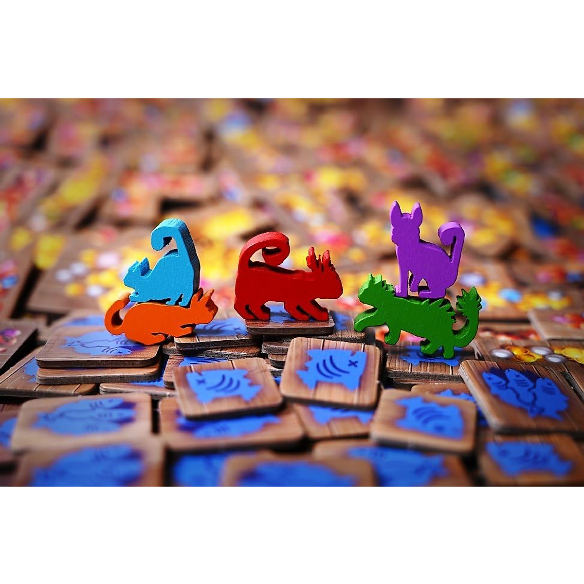 City of Games The Isle of Cats - Rescue as Many Cats As Possible for 1-4 Players, Ages 8+