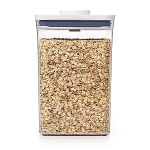 OXO Good Grips POP Container Big Square Bundle - Tall 6 Qt and Medium 4.4 Qt Airtight Food Storage