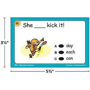 Teacher Created Resources Power Pen Learning Cards, Sight Word Sentences (6857)