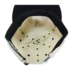 Sendero Provisions Co. Shootin Hand Hat Screen Printed Strapback Cap Off-White, One Size