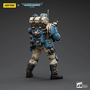 JoyToy Warhammer 40K: Astra Militarum Tempestus Scions Squad 55th Kappic Eagles Plasma Gunner 1:18 Scale Figure