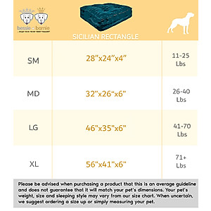 Bessie and Barnie Artic Seal Luxury Extra Plush Faux Fur Rectangle Pet/Dog Bed (Multiple Sizes)