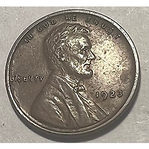 1923 P Lincoln Wheat Penny Cent AU Condition Almmost Uncirculated