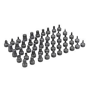 Laser 7653 Stubby Bit Set 1/4" D 50pc