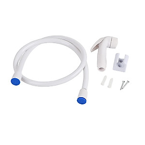 Toilet Bidet, Bathroom Bidet Toilet Wall Mounted Shower 38.2inch Pipe Handheld Bidet Spray Sprayer Sprayer Shattaf Kit, Body Cleaner Tool, for Bathroom Toilet