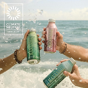 Mananalu Pure Water, Purified Water with Electrolytes in a BPA Free, Eco-Friendly, and Infinitely Recyclable 16 oz. Resealable Aluminum Bottle (12-Pack)