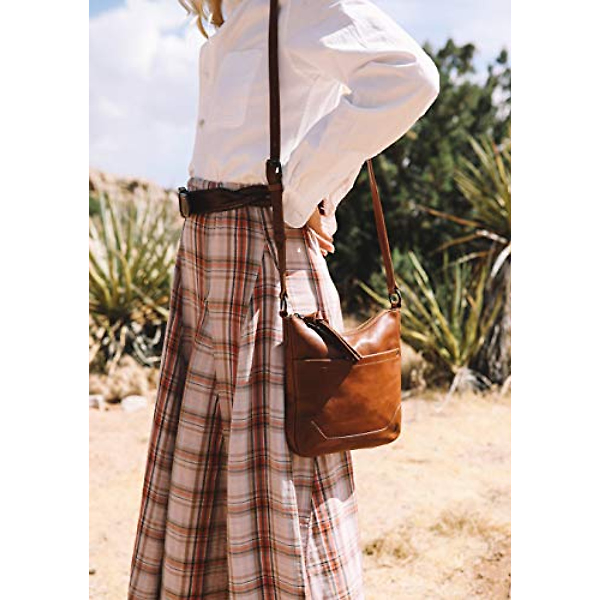 Frye Melissa Swingpack, Cognac,One Size