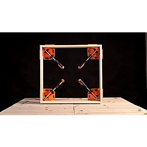 4 Pack Corner Clamp,90 Degree Right Angle Clamps for Woodworking,Wood Tools for Carpenter,Welding,Photo Framing DIY