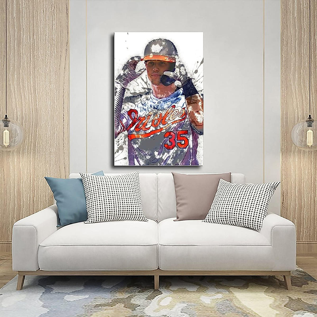 Adley Rutschman Sports Posters MLB Famous Player Posters3 Canvas Poster Bedroom Decor Sports Landscape Office Room Decor Gift Unframe: 12x18inch(30x45cm)