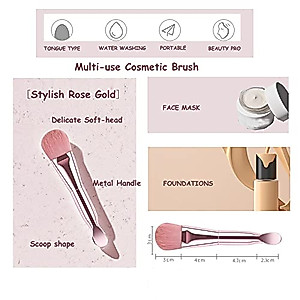 NEVSETPO Makeup Brush Set 24 Pcs Full Face Makeup Set with Beauty Blender Synthetic Foundation Powder Concealers Eye shadows Blush Travel Makeup Brush Sets Case Bag Included