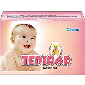 Curatio Tedibar Baby Bathing Bar 75gm