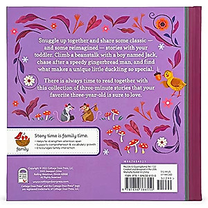 3-Minute Stories for 3-Year-Olds Read-Aloud Treasury, Ages 3-6