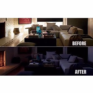 100% Blackout Curtains for Bedroom, Portable DIY Window Blinds, No Drill Window Shades & Blackout Blinds with Stickers & Tabs for Baby Nursery, Travel, Dorm Room (118" x 57")