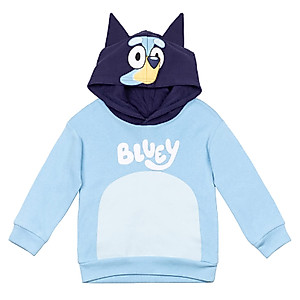 Bluey Little Boys Fleece Matching Family Cosplay Pullover Hoodie 6