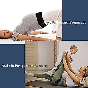 JOMECA V-Sling Pelvic Support Belt for Prolapse, Pregnancy SPD, Vulvar Varicosities, LCS, Pelvic Floor, Organ Prolapse Support Relieve Tilted or Twisted Pelvis Girdle Pain (Small)