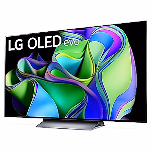 LG OLED77C3PUA 77 Inch OLED evo 4K UHD Smart TV with Dolby Atmos with a SC9 3.1.3ch Soundbar and Wireless Subwoofer with Dolby Atmos (2023)