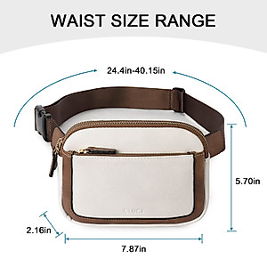 CLUCI Crossbody Purses for Women+Belt Bag for Women