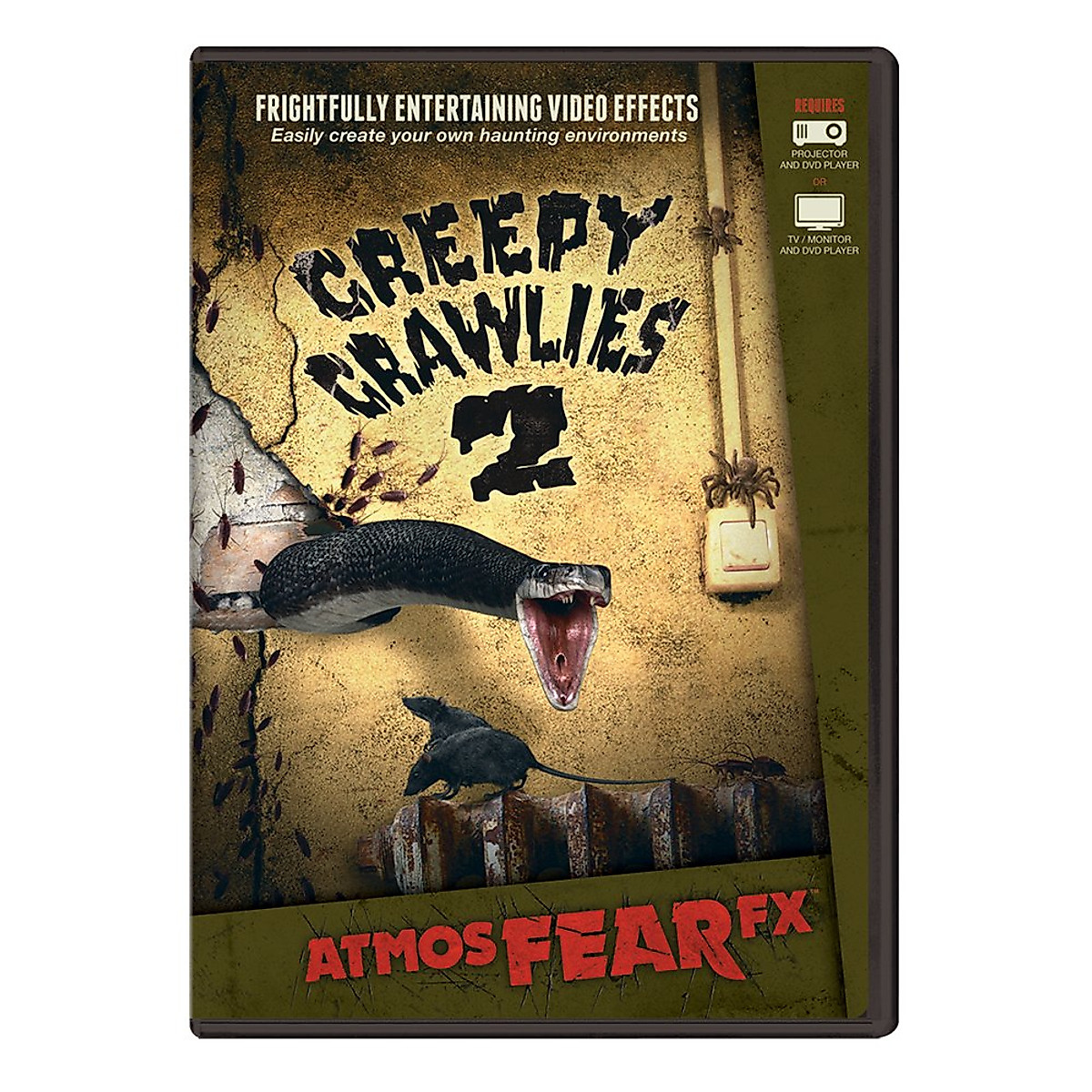 AtmosFX Creepy Crawlies 2 Halloween Digital Decorations