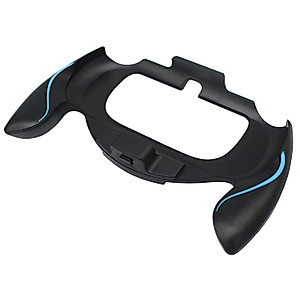 OSTENT Durable Joypad Bracket Holder Case Hand Grip Handle for Sony PSV PS Vita 1000 PCH-1000 Color Blue