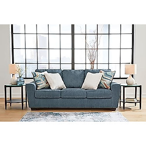 Signature Design by Ashley Cashton Casual Sofa for Living Room, Blue