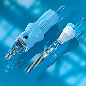 Dragonhawk Tattoo Cartridges Needles for Studio Artists, Disposable Standard Tattoo Needles Kit by Dragonhawklabs, 50Pcs Mixed Sizes 1003RL, 1005RL, 1007RL, 1009RL, 1011RL