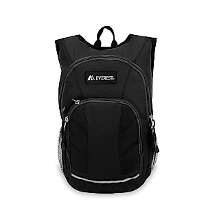 Everest Mini Hiking Pack, Black, One Size