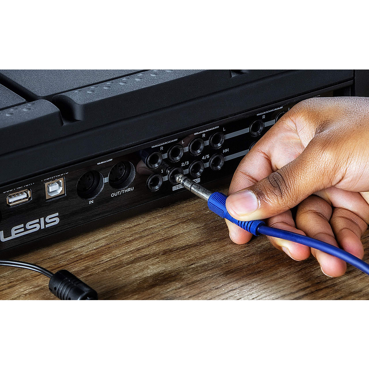 Alesis Strike Multipad - 9-Pad Percussion Instrument with Sampler, Looper, 2 Ins and Outs, Soundcard, Sample Loading via USB Thumb Drives and 4.3-Inch Display,Black