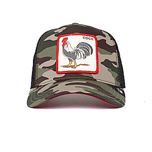Goorin Bros. The Farm Unisex Baseball Trucker Hat, Camouflage (The Rooster), One Size