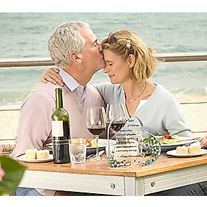 SigMntun Best 30th Anniversary Wedding Gifts for Couple, Parents - Anniversary Decorations and Marriage Gifts for Precious Moments, Card Included - A+ Class Clarity Crystal Heart