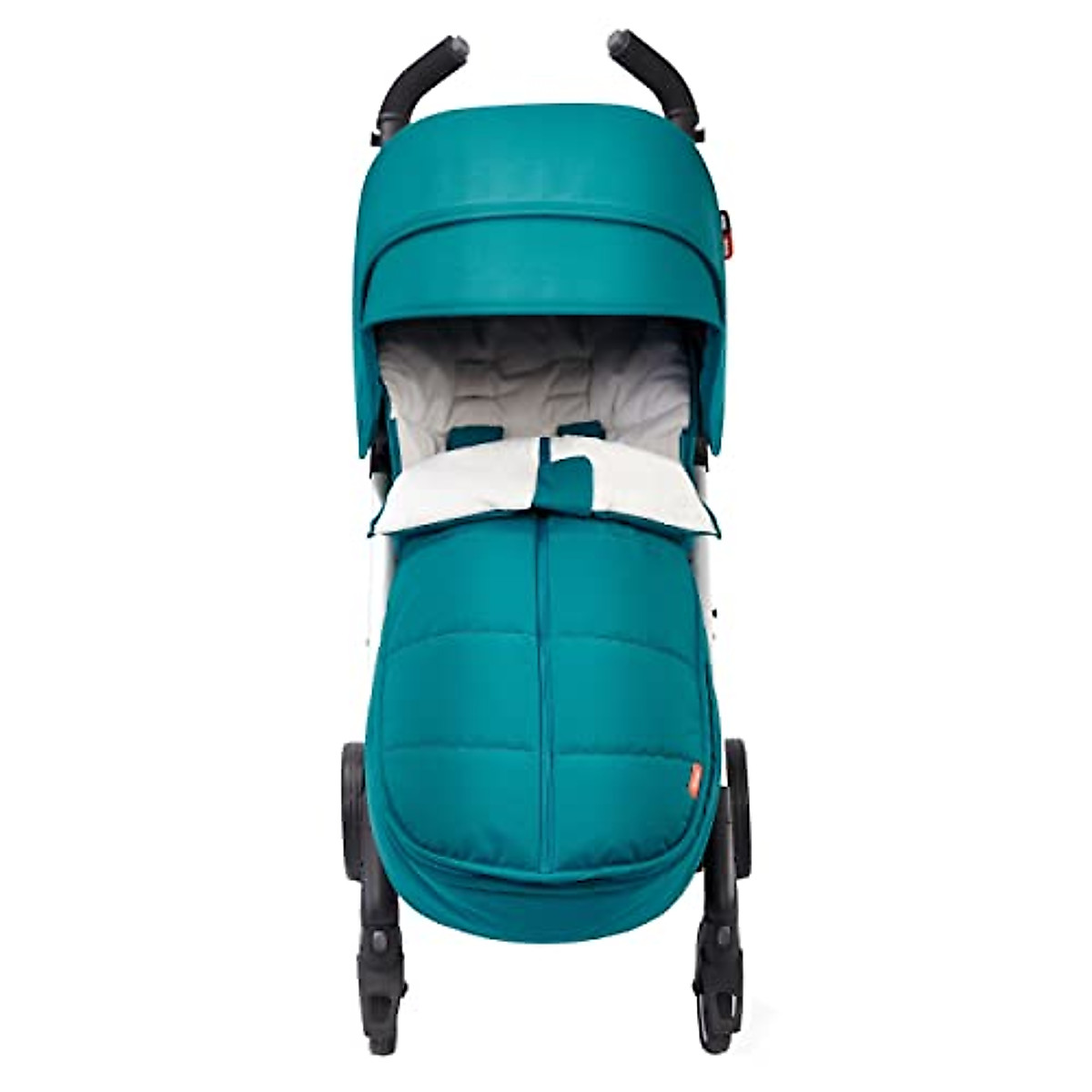 Diono All Weather Stroller Footmuff, Universal Fit from Baby to Toddler with Cozy Super Soft Padding, Weatherproof, Water Resistant Lining, Blue Turquoise