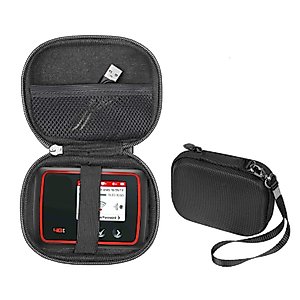 CaseSack Protective Case for Verizon MiFi 6620L Jetpack 4G LTE Mobile Hotspot, Mesh Pocket for Cable, USB and Other Accessories, Detachable Wrist Strap