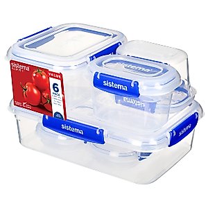 Sistema Lunchbox-881762 Lunchbox, 400ml, Transparent
