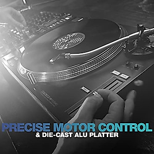 Direct Drive High Torque Turntable in silver