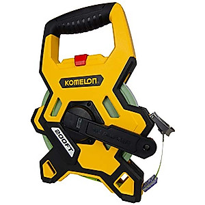 Komelon Contractor LT Tape Measure,Black,200 FT