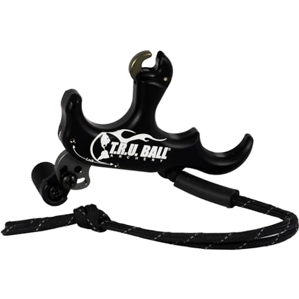 T.R.U. BALL Rave Release Black 3 Finger (TRV3-BK)
