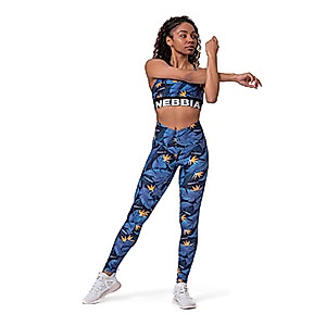 NEBBIA High-Waist Ocean Power Leggings