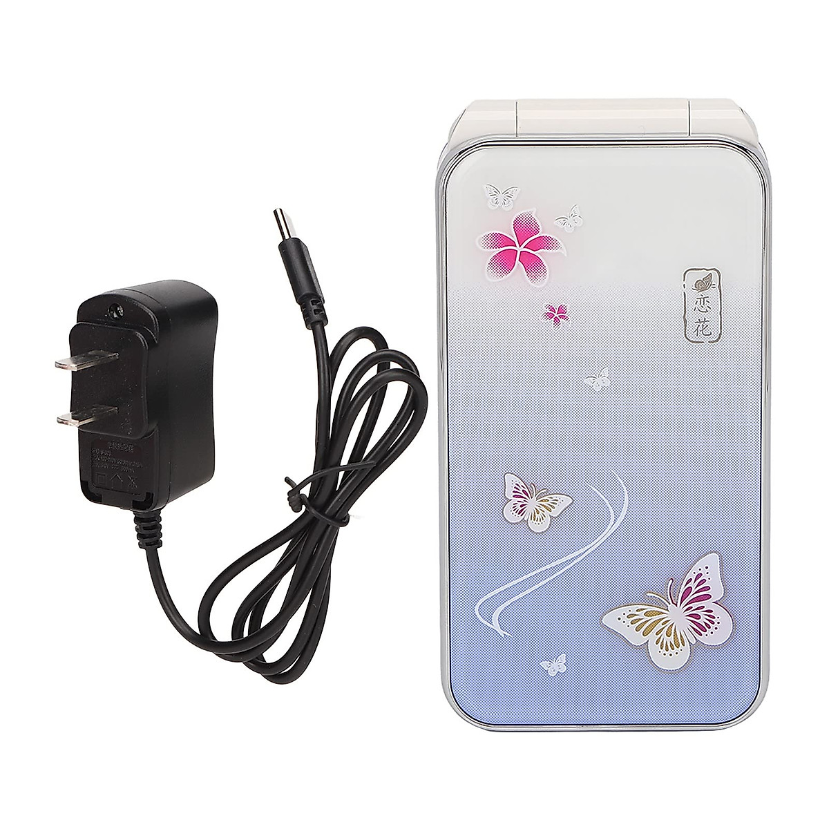 2G Unlocked Flip Phone for Seniors, Unlocked 2G GSM Big Unlocked Phone, 2.4 Inch Screen Big Cell Phone with SOS Function, 6800mAh Battery for Elderly Kids ()