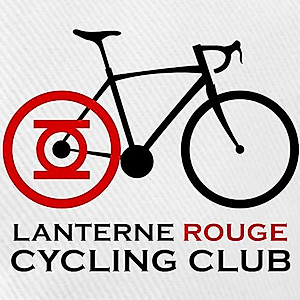 CafePress Lanterne Rouge Cycling Club Cap Unique Adjustable Baseball Hat White