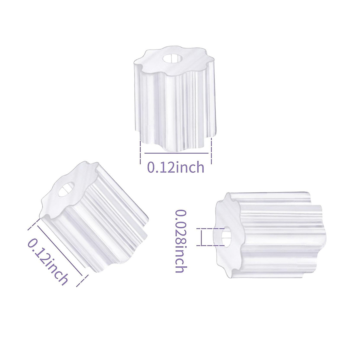 Silicone Earring Backs, 200PCS Soft Earring Stoppers, Clear Earring Backing Replacement for Stud Post Fishhook Earrings, Hypoallergenic