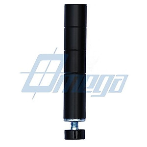 Omega Products Corporation 18" x 60" x 36" 2 Tier Black Wire Shelving