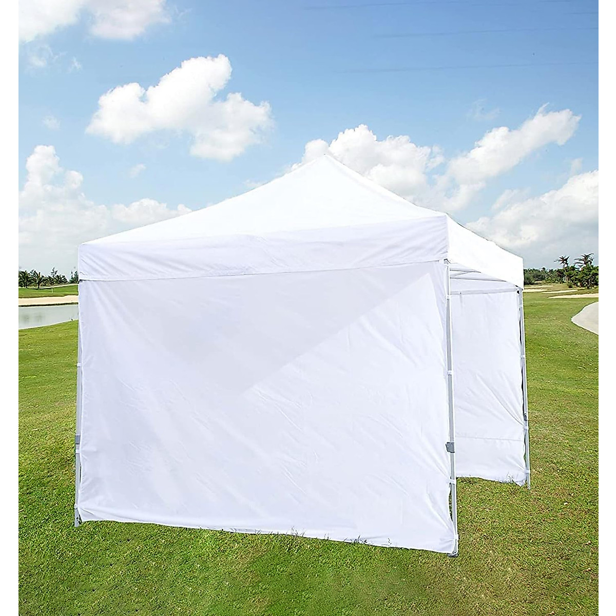 SCOCANOPY SunWall for 12x12 Pop Up Canopy Frame, 3 Pack SideWall Only (Navy Blue)