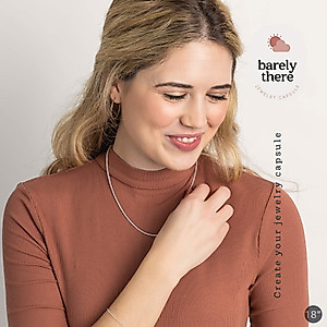 KEZEF 18k 2mm Gold Plated 925 Sterling Silver Necklace Chains Italian Curb Figaro Singapore Popcorn 14"-42" Gold Necklace Chain Sterling Silver Necklace for Women Mens Necklace Chain