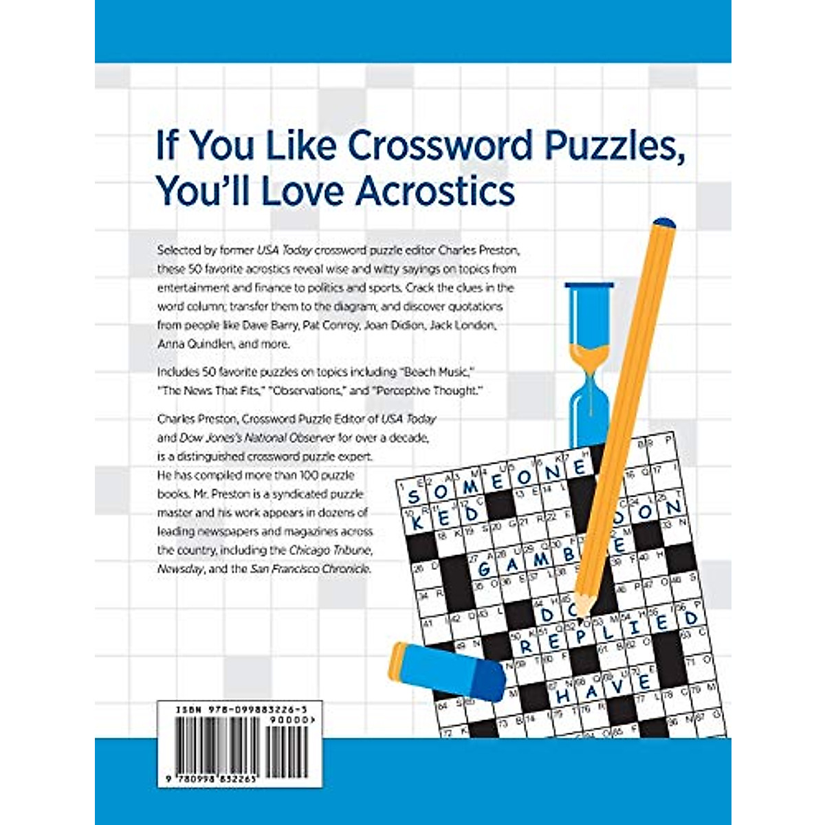 Quote Acrostic Favorites: Features 50 Rewarding Puzzles (Puzzle Books for Fun)