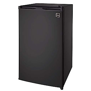 Euhomy Upright freezer, 3.0 Cubic Feet, Single Door Compact Mini Freezer with Reversible Door, Small freezer & RCA RFR321-B-Black-COM RFR321 Single Mini Refrigerator-Freezer Compartment-Adjustable