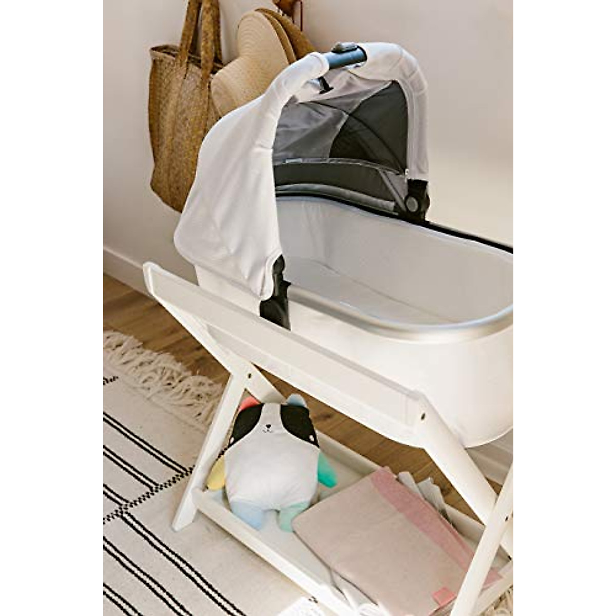 UPPAbaby Bassinet, Gregory (Blue Melange/Silver)